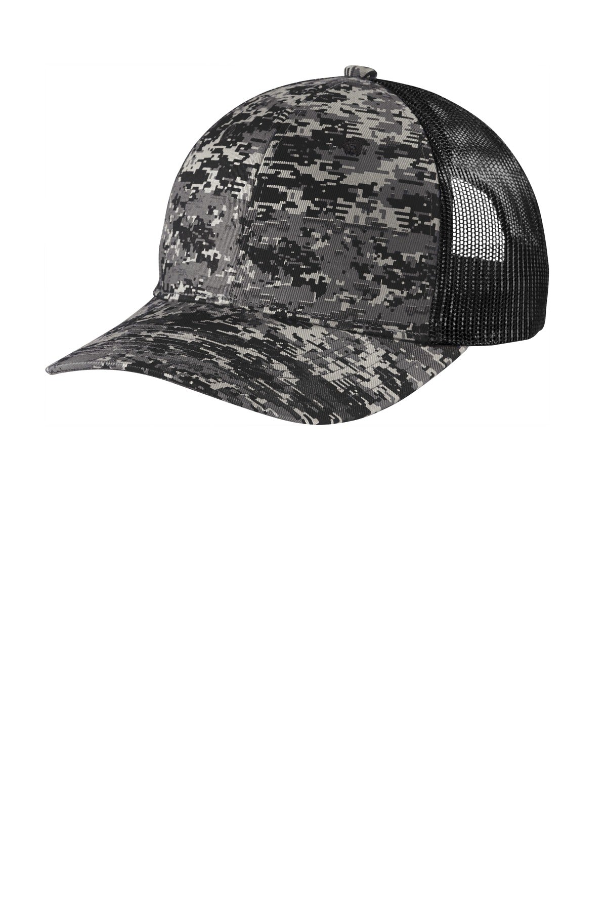 Port Authority ® Digi Camo Snapback Trucker Cap C114 – bpigraphicdesigns